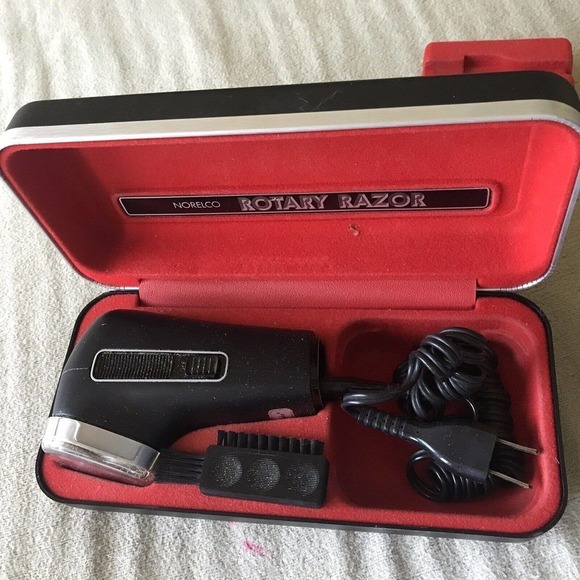 Norelco | Other | Vintage Norelco Tripleheader 3 Rotary Electric Shaver ...